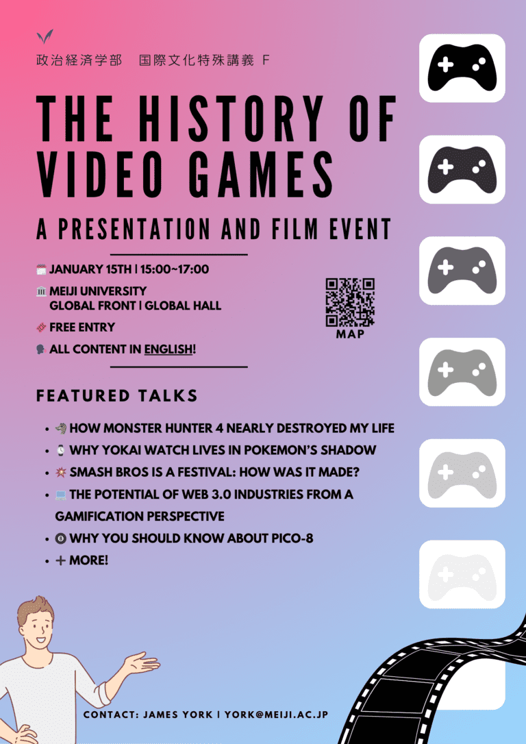 The History of Video Games: Public Event – York Game Lab